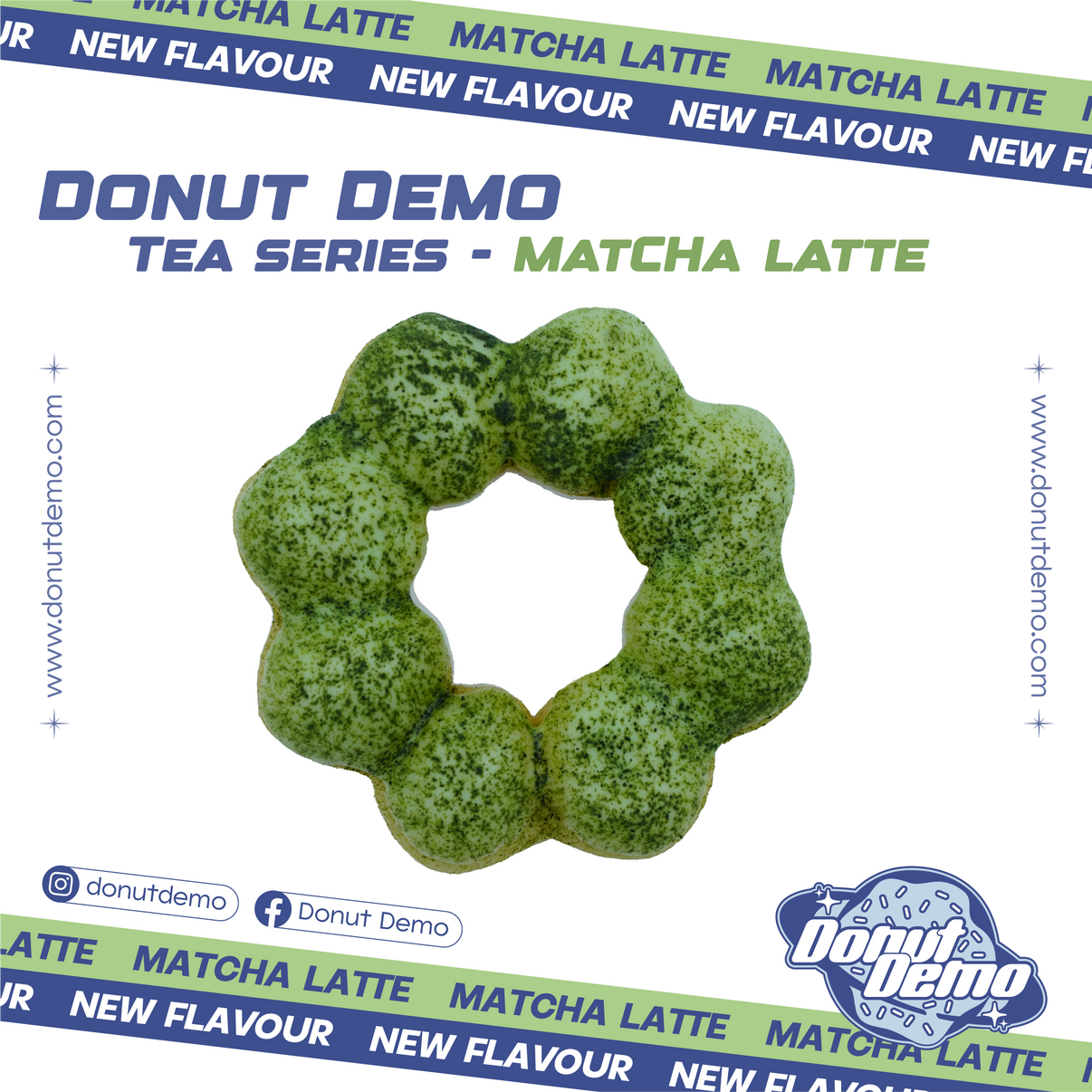 Matcha Latte – Donut Demo